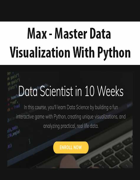 Max â€“ Master Data Visualization With Python - The Course Arena